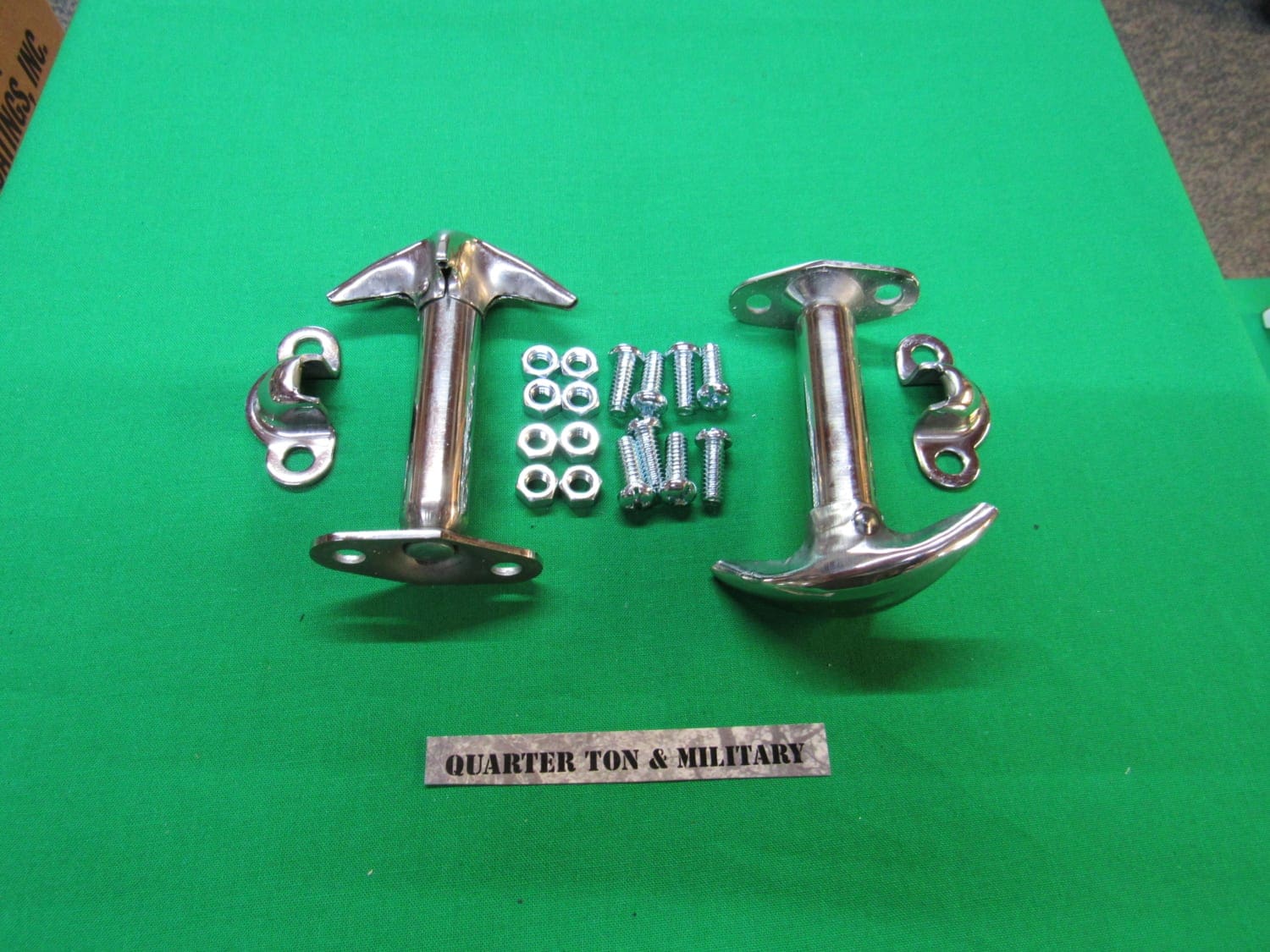Hood to Fender Latch Stainless - Quarter Ton & Military