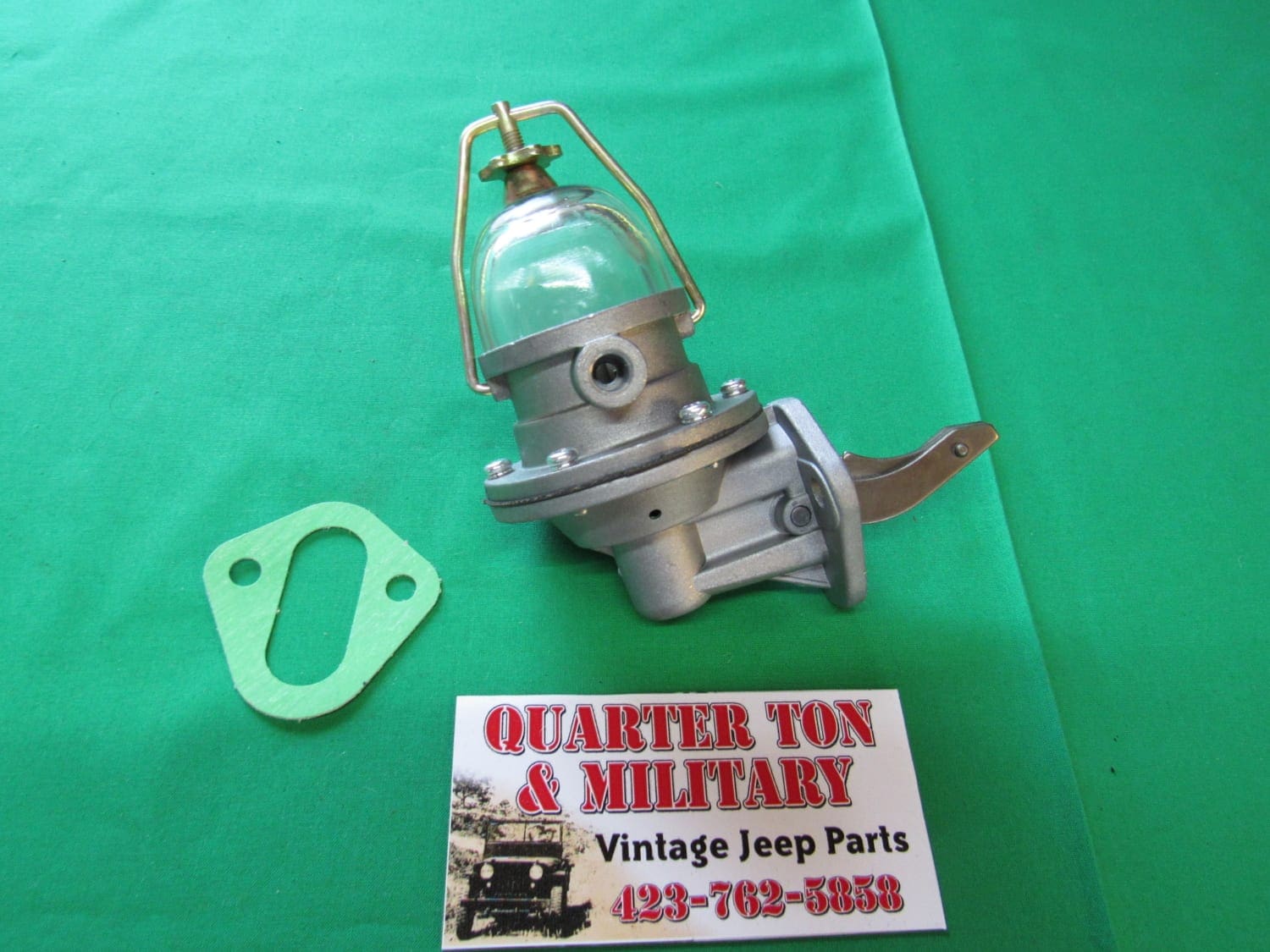 Fuel Pump Single Action glass bowl style 134L 134F Engines - Quarter ...